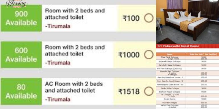 TTD CDMS Registration for Darshan & Accommodation Booking