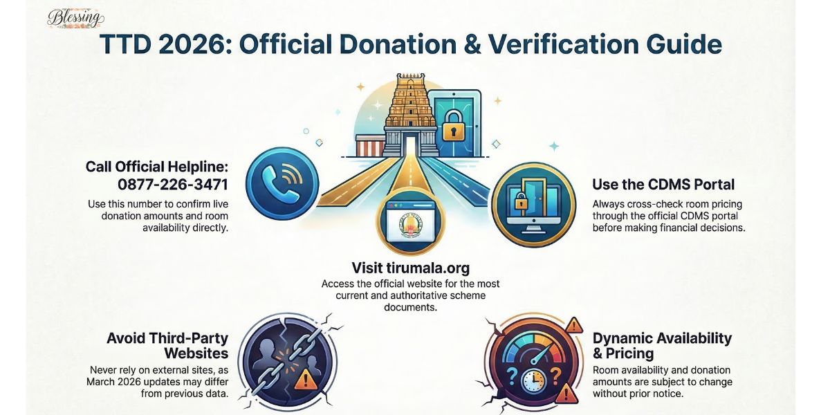 TTD CDMS Registration for Darshan & Accommodation Booking